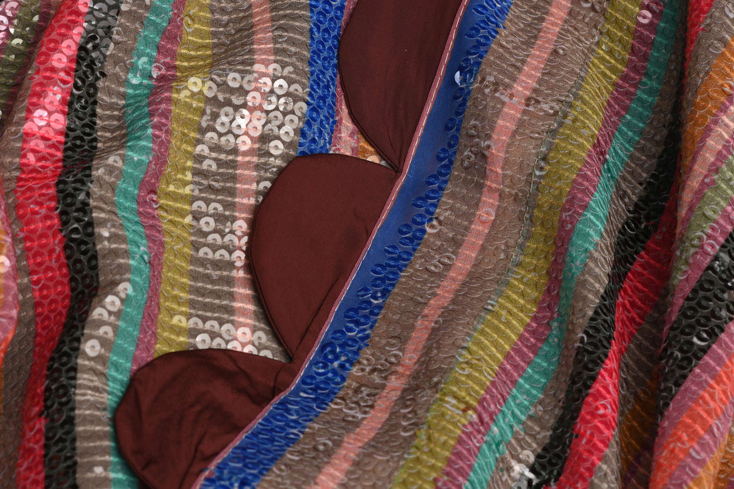 Multi Sequinned Cape with Drape – HermosaThreads